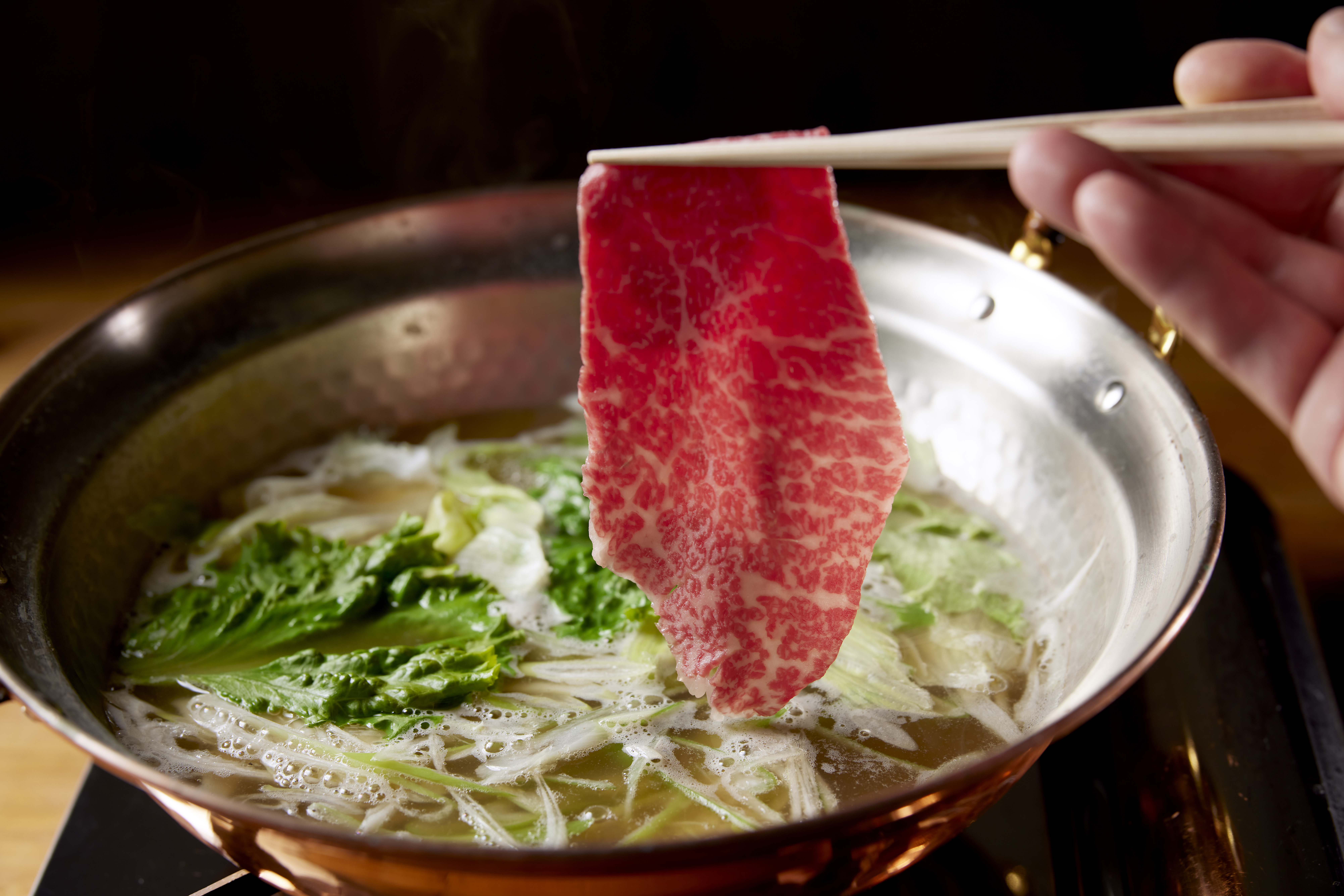 Shabu-shabu 2 type of meat